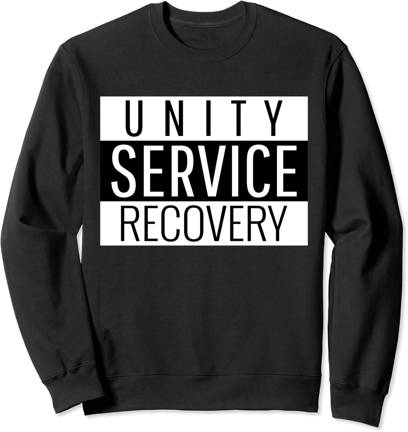 Amazon.com: Unity Service Recovery - Alcoholic Clean And Sober Sweatshirt : Clothing, Shoes ...